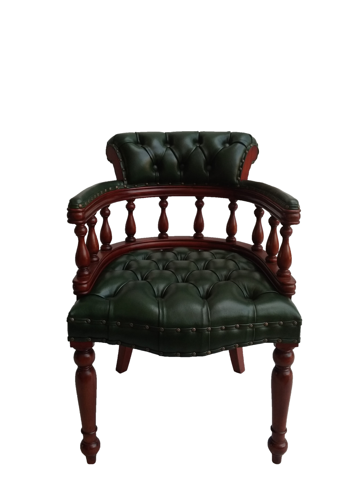 Solid Mahogany Wood Office Chair Antique Style Classic Office Chair Solid Mahogany Wood Office Chair Antique Style Classic Office Chair